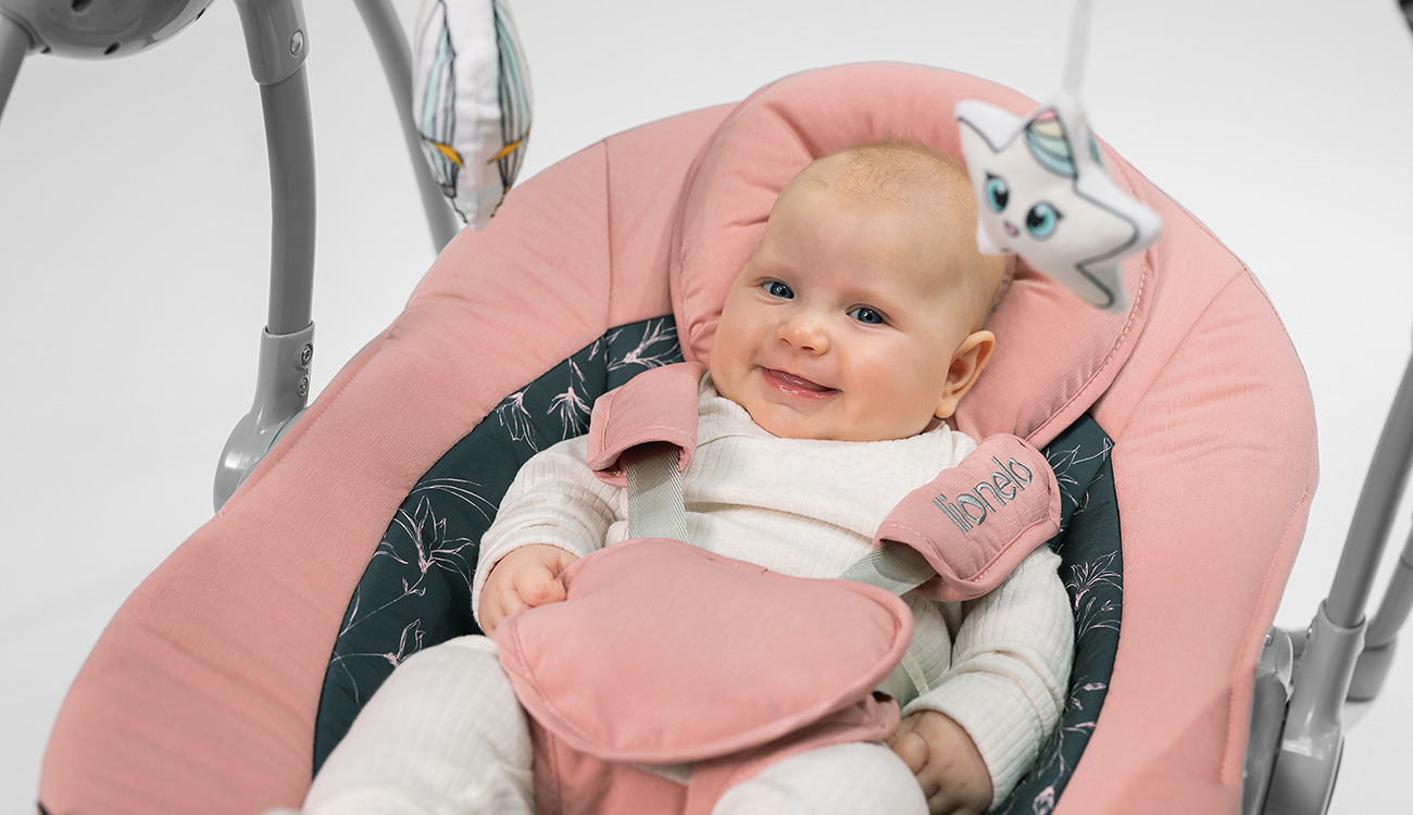 Lionelo Ruben - bujaczek Pink Baby | TOMI.pl