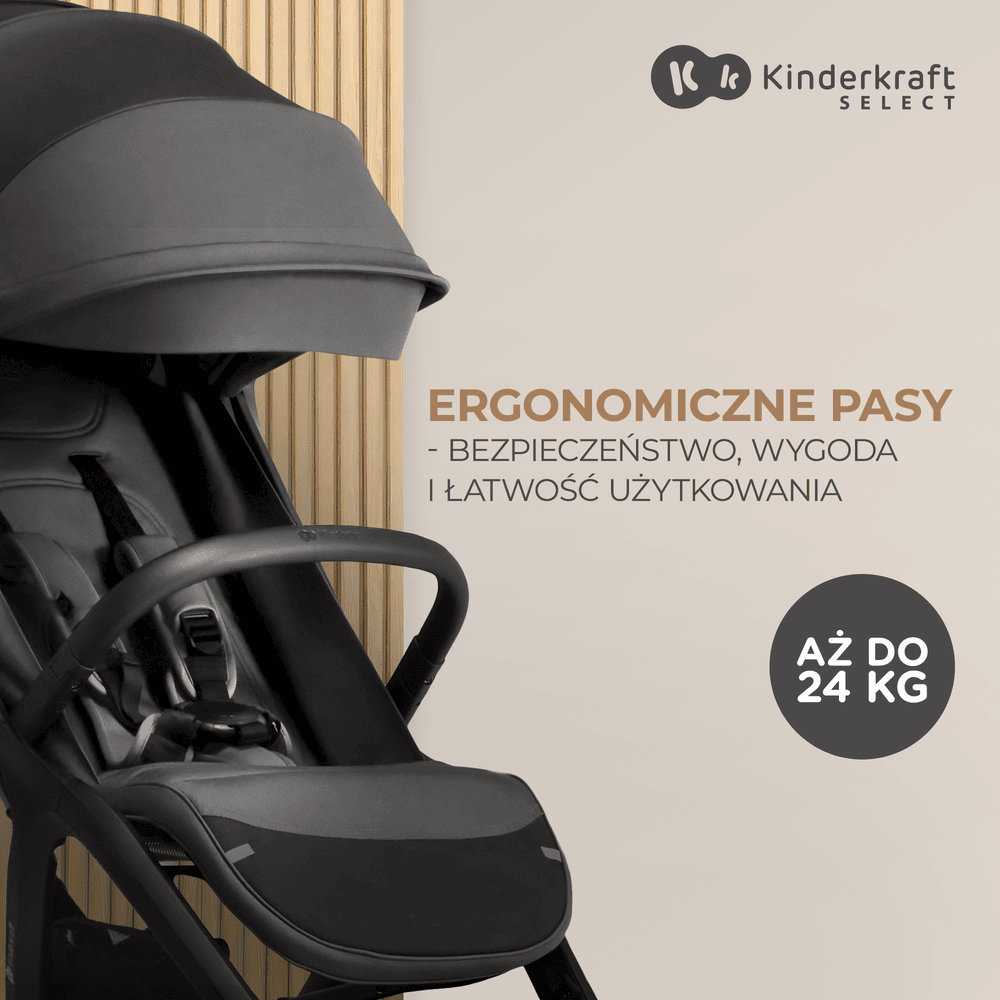 Kinderkraft Nubi 2 * NAJTANIEJ * wózek spacerowy | TOMI.pl