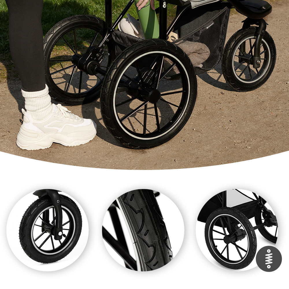 Kinderkraft Helsi - wózek spacerowy do biegania