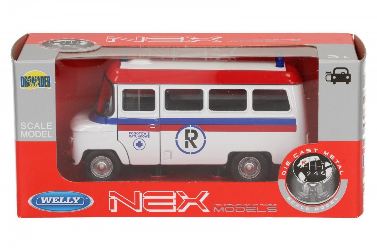 Welly WELLY Nysa Karetka 1/34 | sklep dla dzieci TOMI.pl