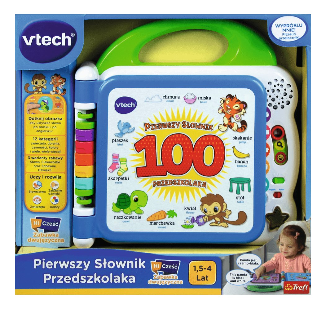 Vtech Pierwszy Słownik Przedszkolaka | TOMI.pl