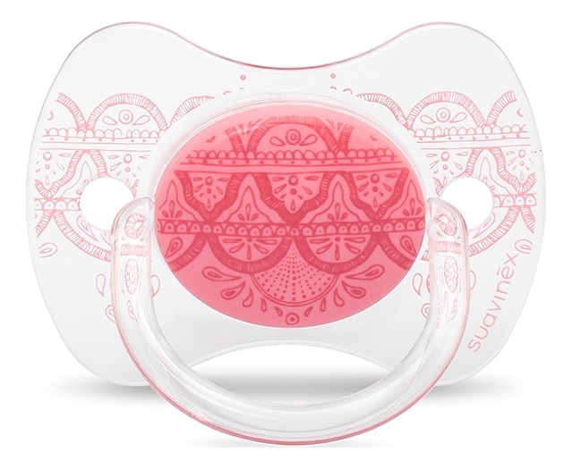 Suavinex smoczek uspokajający silikonowy 18m+ Haute Couture niebieski | sklep dla dzieci TOMI.pl