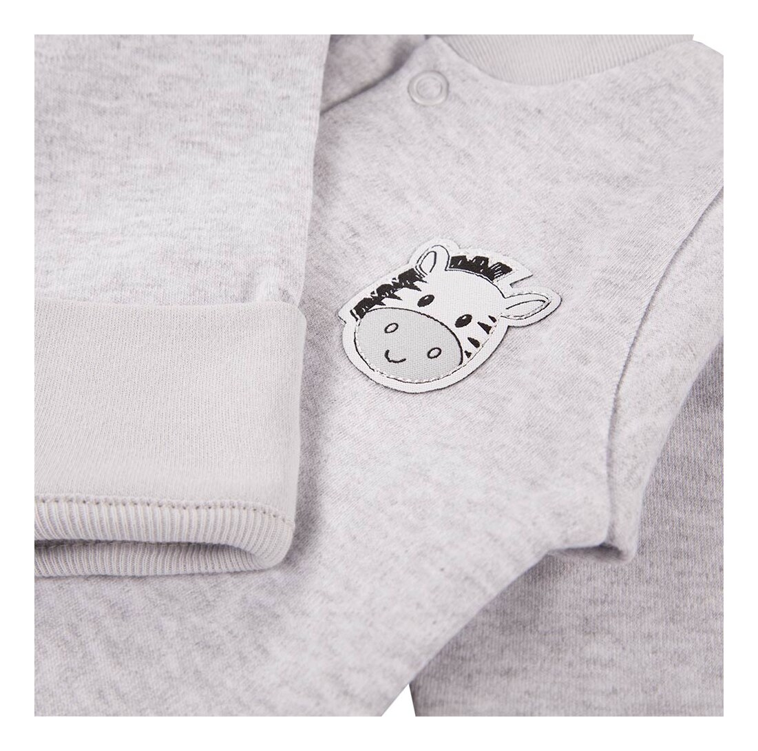 Eevi Pajac Baby Love Szary | TOMI.pl