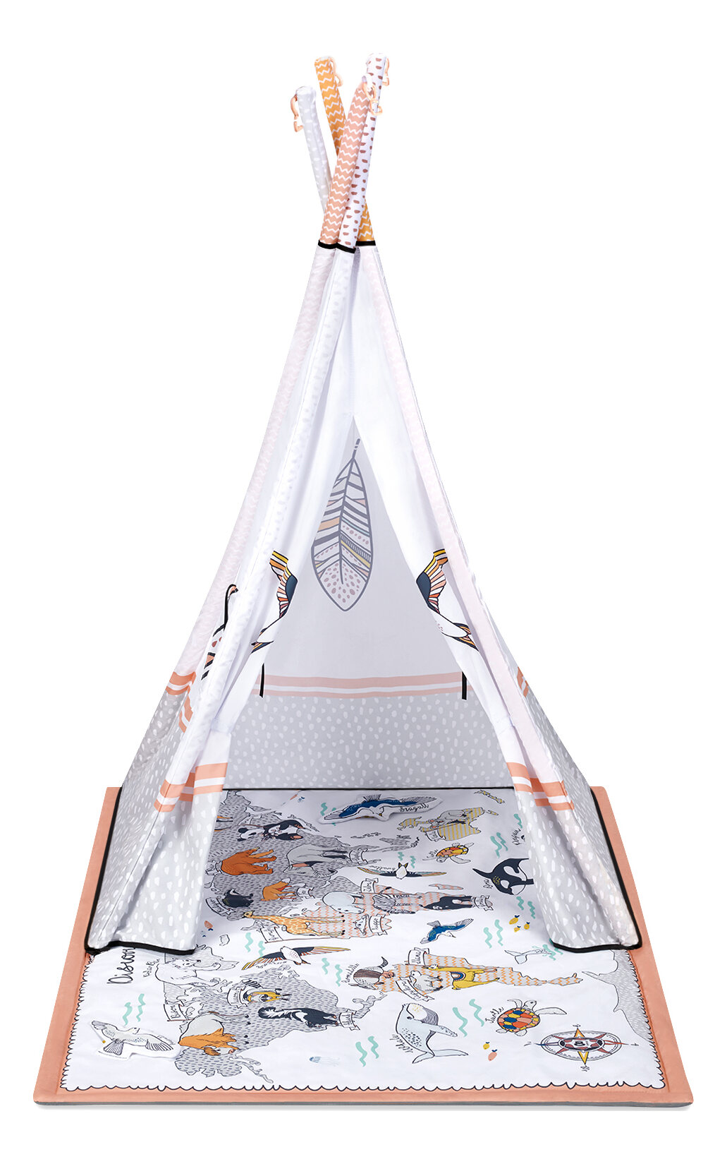 Kinderkraft Tippy - mata piankowa z Tipi | TOMI.pl