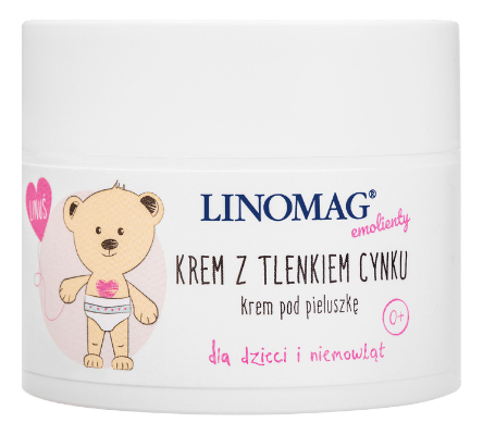 Linomag krem z tlenkiem cynku pod pieluszkę 50ml 0m+ | TOMI.pl
