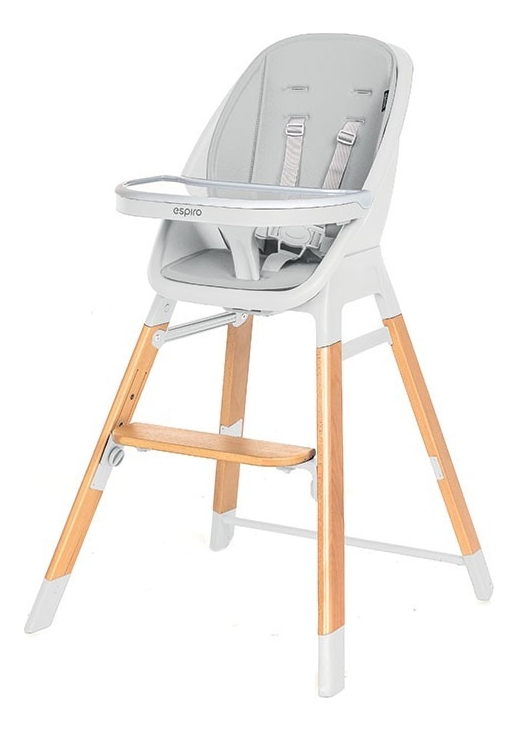 Espiro Sense krzesło do karmienia 27 White Gray | TOMI.pl