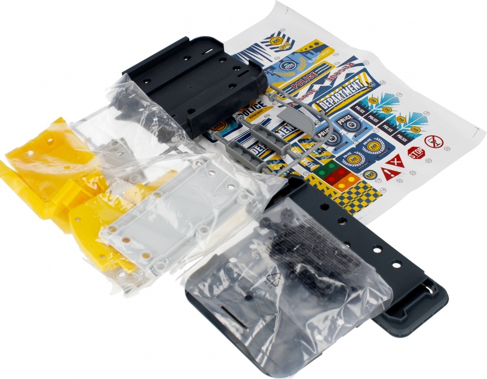 Mega Creative zestaw stacja naprawcza z metalowymi pojazdami ...