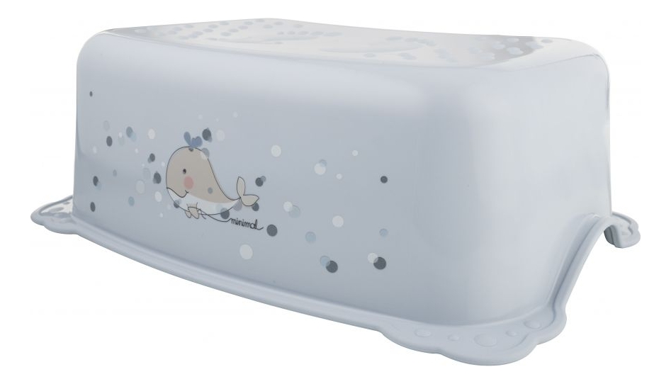 Maltex podest z gumkami antypoślizgowymi Minimal Wieloryb | TOMI.pl