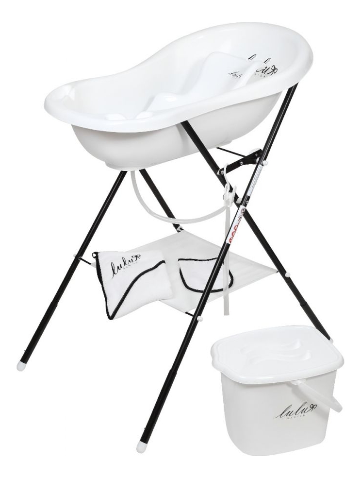 Maltex składany stojak pod wannę 84cm z półką Lulu Design | TOMI.pl