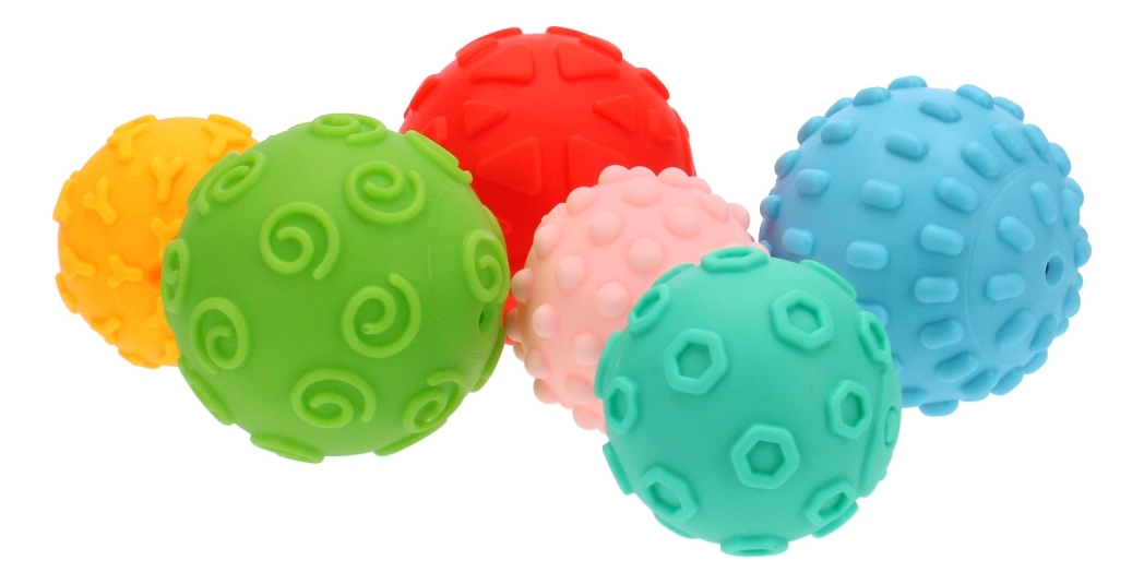 Bam Bam zestaw kul sensorycznych 6 szt. | sklep dla dzieci TOMI.pl