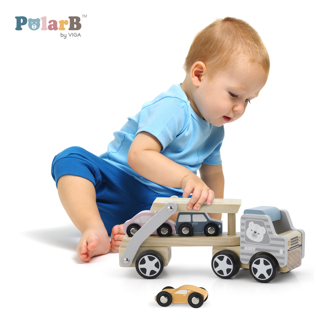 Viga PolarB autolaweta z samochodzikami | TOMI.pl