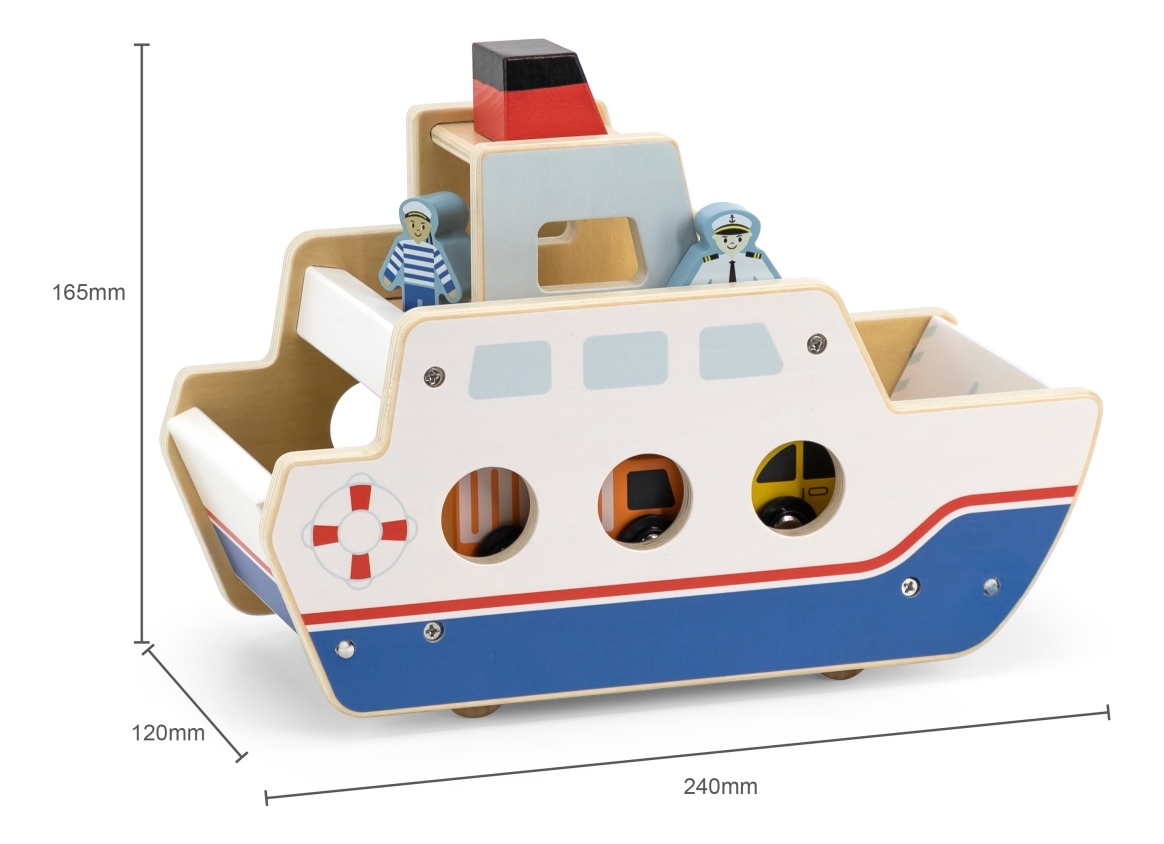 Viga drewniany prom samochodowy | TOMI.pl