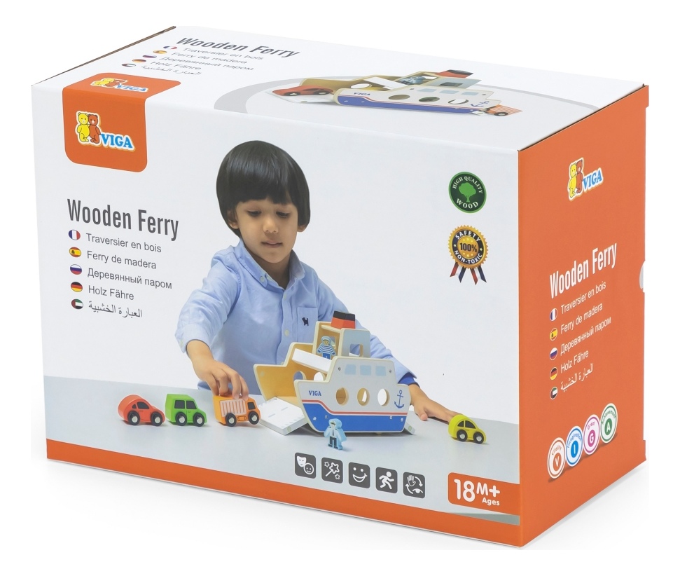 Viga drewniany prom samochodowy | TOMI.pl