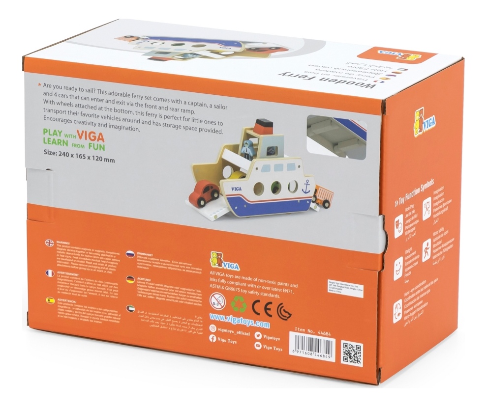 Viga drewniany prom samochodowy | TOMI.pl