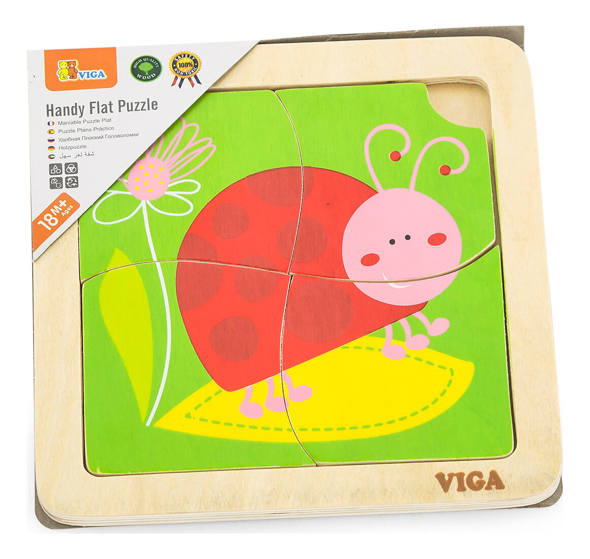 Viga puzzle na podkładce Biedronka | TOMI.pl