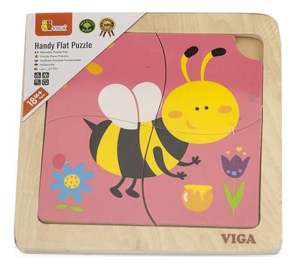 Viga puzzle na podkładce Pszczółka | TOMI.pl