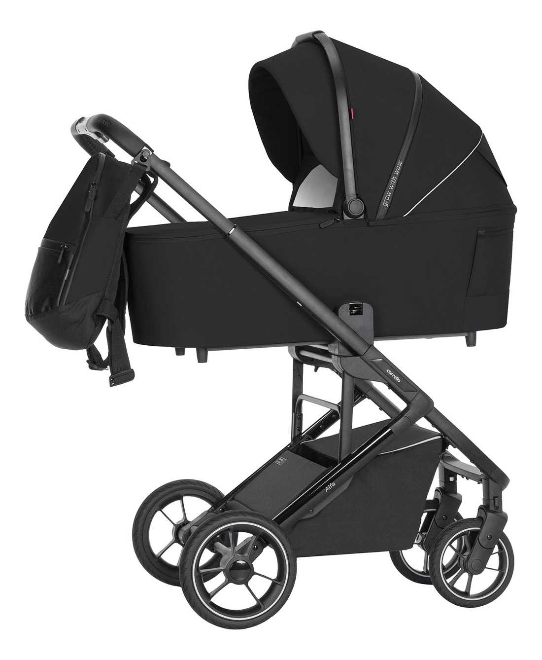 Carrello Alfa wózek 2w1 Feather Grey | baby shop TOMI.pl