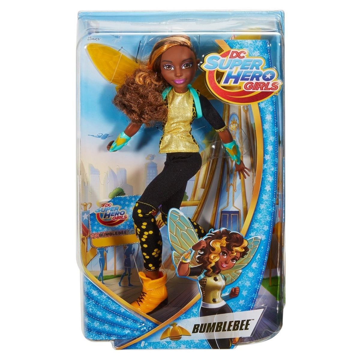 Barbie Superbohaterki lalka Bumble Bee | TOMI.pl