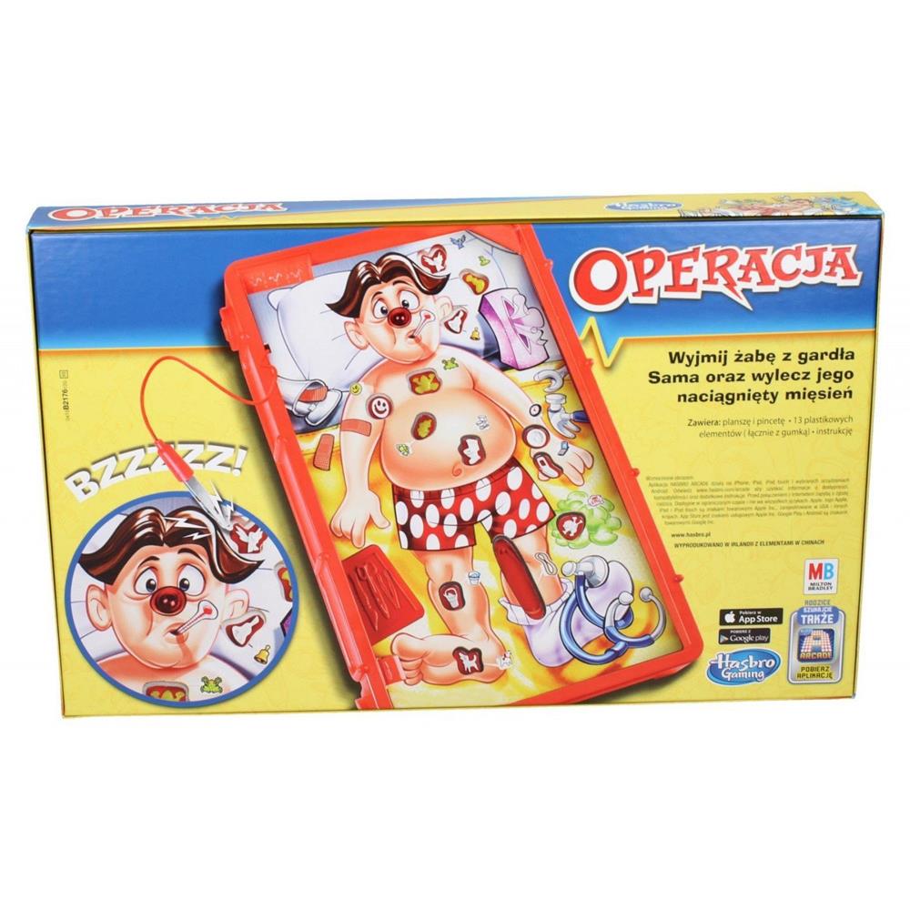 Hasbro gra Operacja Classic | TOMI.pl