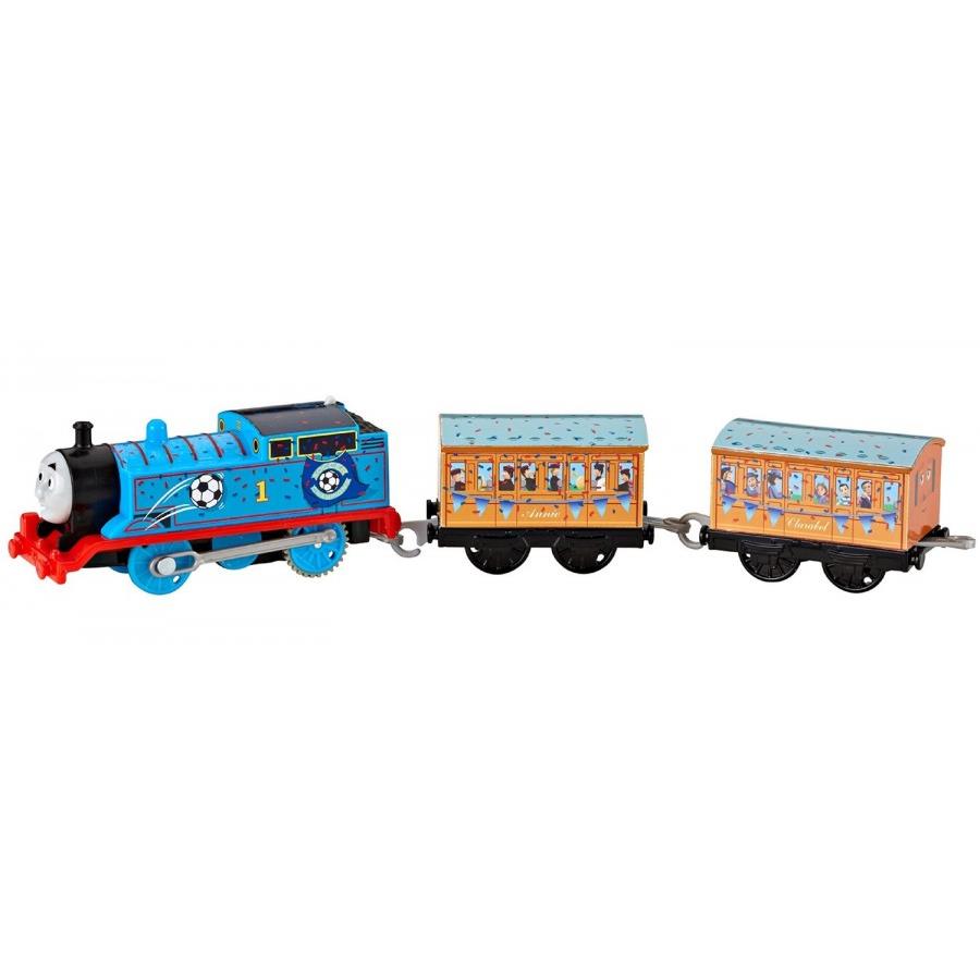 Fisher Price Tomek i Przyjaciele Trackmaster Blue Team Thomas | TOMI.pl