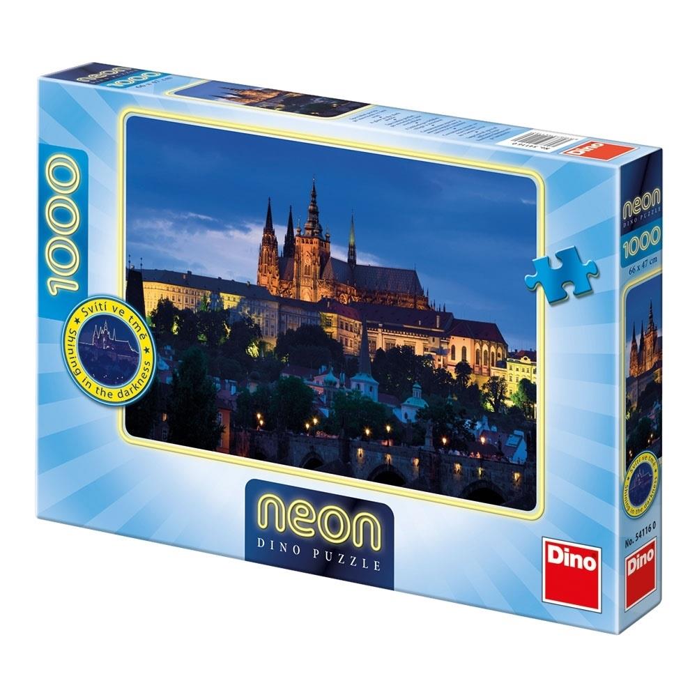 Dino puzzle Neon Praga 1000 el. | TOMI.pl