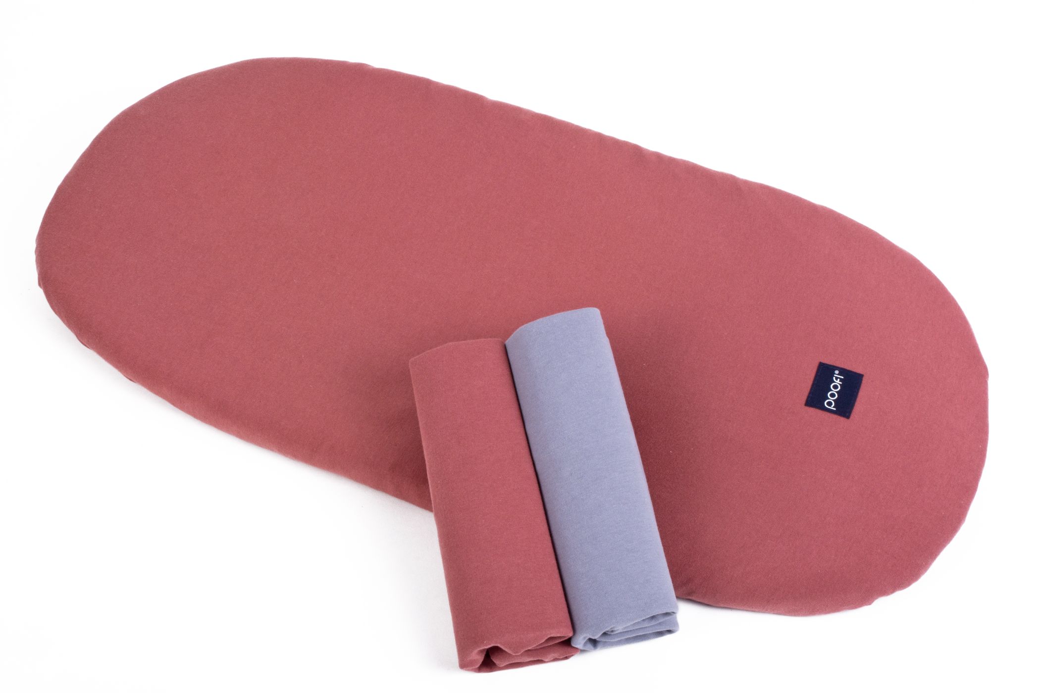 Poofi 2-pak prześcieradeł do wózka Organic | TOMI.pl